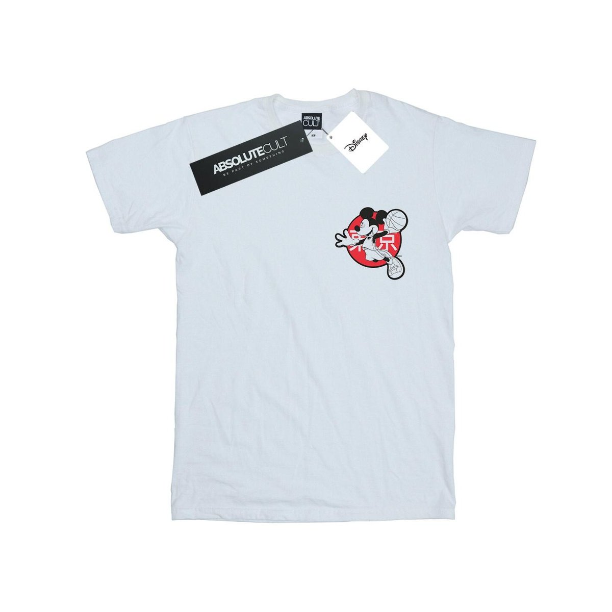 Disney Męska Koszulka Mickey Mouse Dunking T-Shirt (XXXXXS / Ciepły ...