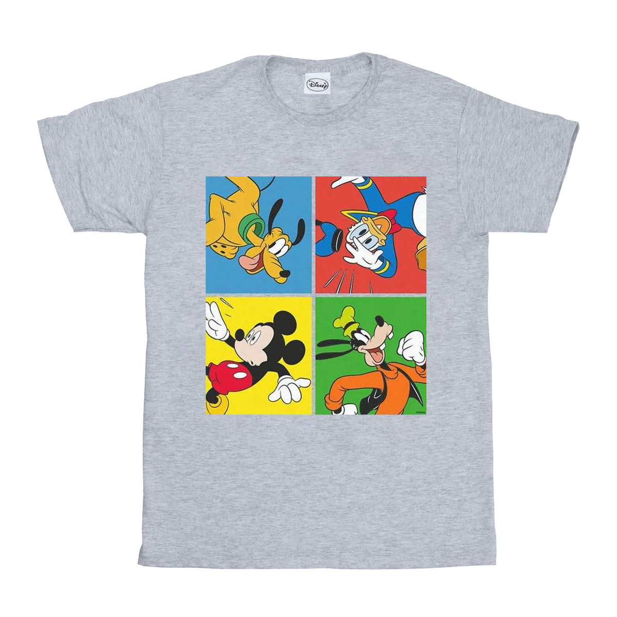 Disney Męska Koszulka Przyjaciele Myszki Miki (L / Jasnoszary) - Disney ...