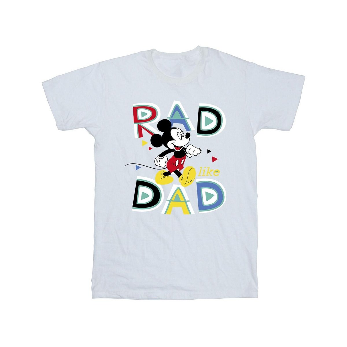 Disney Męska Koszulka Rad Dad Z Myszką Miki (XL 8,5-9 / Ciepły Biały) - Disney | Moda Sklep ...