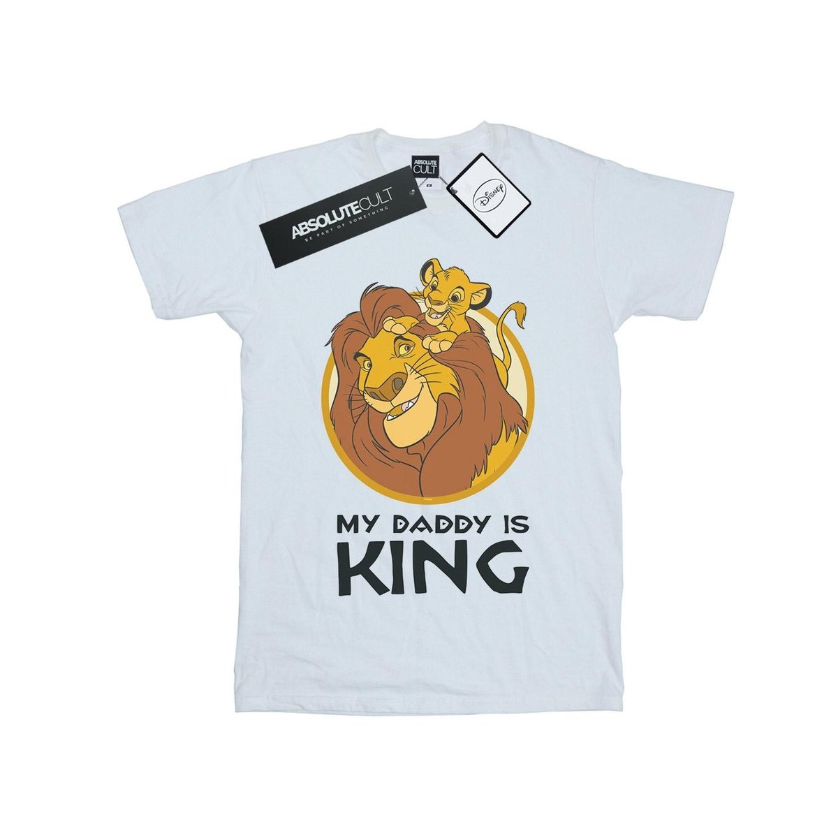 Disney Męska Koszulka The Lion King My Daddy Is King (XXL (193cm ...