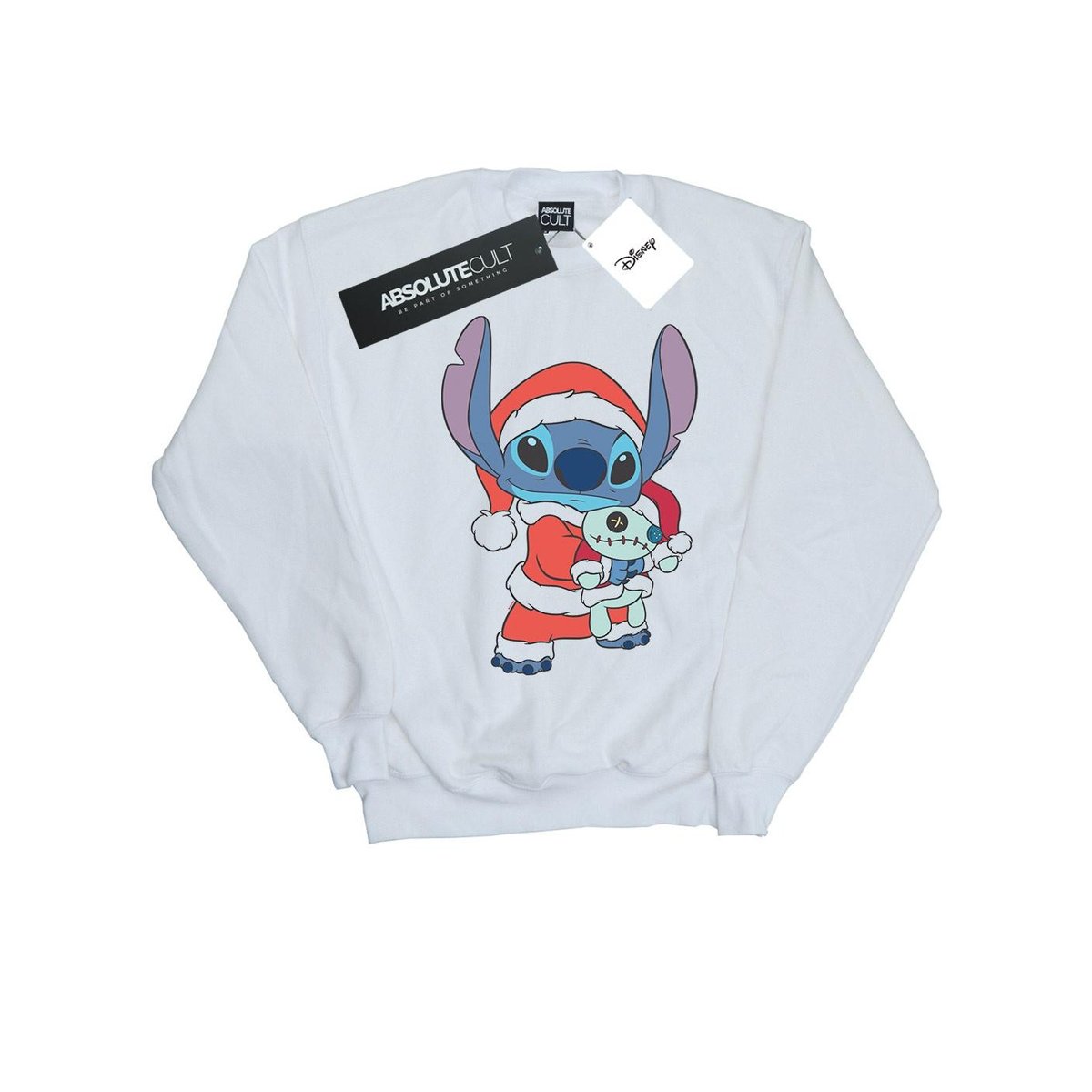 Disney Męska Świąteczna Bluza Lilo And Stitch (S (52-55 Cm) / Ciepły ...