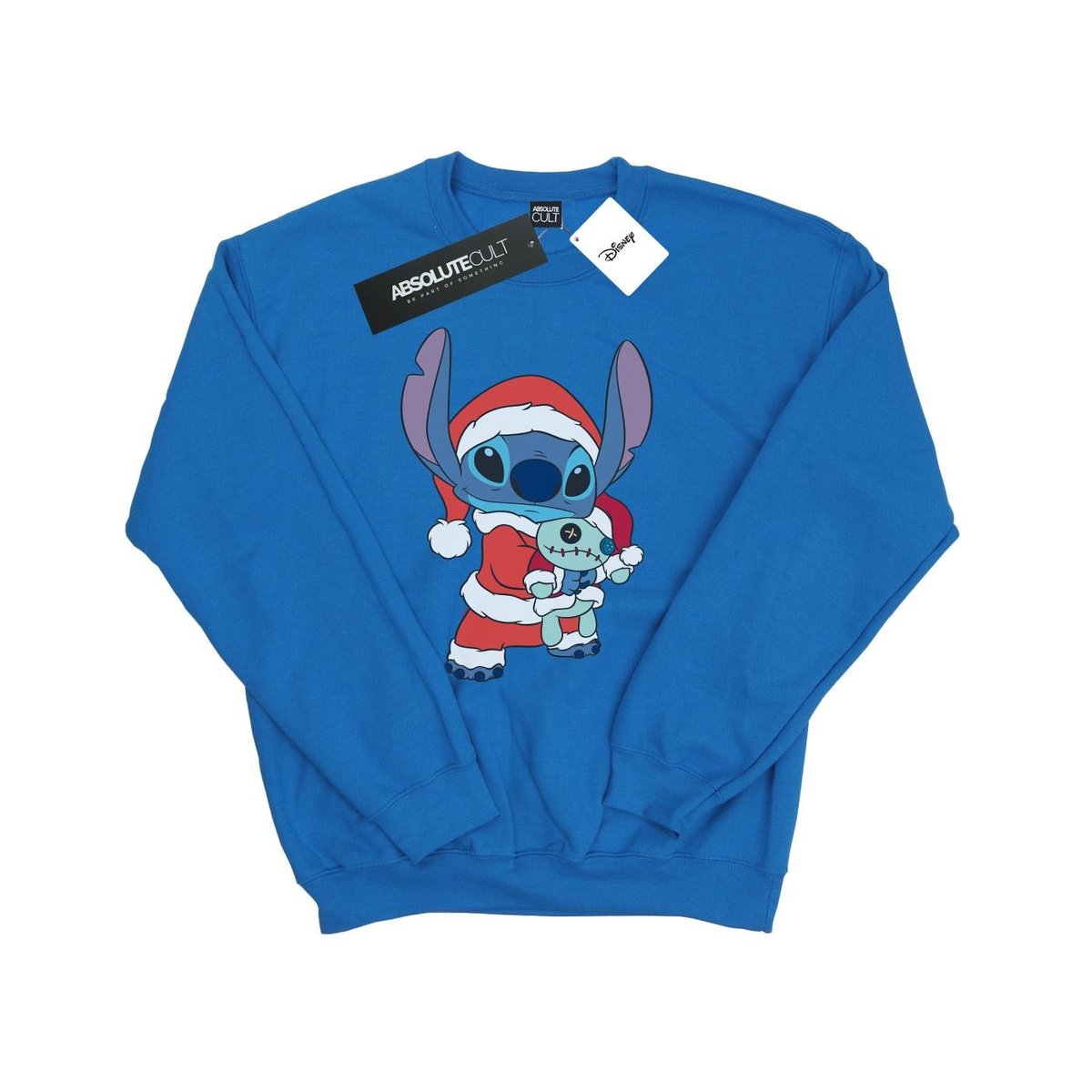 Disney Męska Świąteczna Bluza Lilo And Stitch (XXL (193cm) / Lazurowy ...
