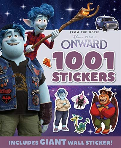 Disney Pixar Onward: 1001 Stickers - Opracowanie zbiorowe | Książka w Empik