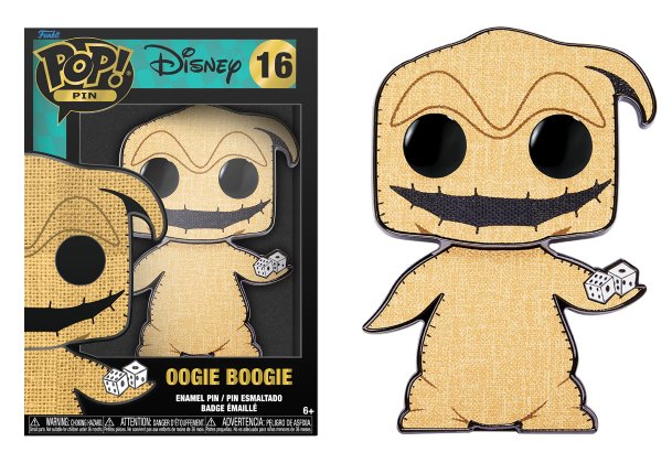 disney - pop large enamel pin n° 16 - nbc - oogie boogie - chase group ...