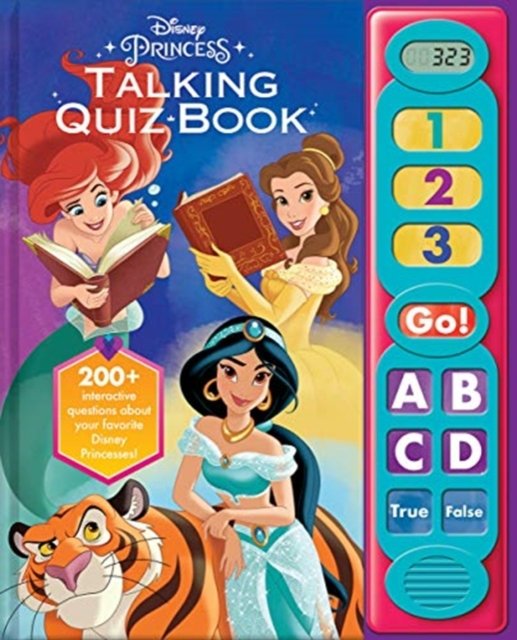 Disney Princess Talking Quiz Book - PI Kids | Książka w Empik