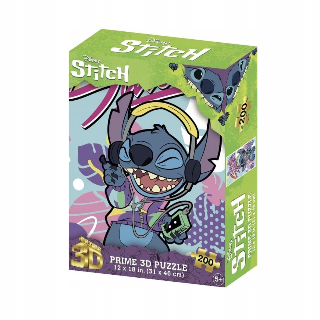 Disney Stitch 3D - 200el Puzzle 31X46CM S1405 - Inna marka | Sklep ...