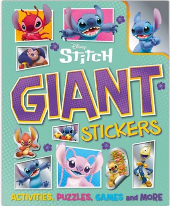 Disney Stitch: Giant Stickers - Disney | Książka w Empik