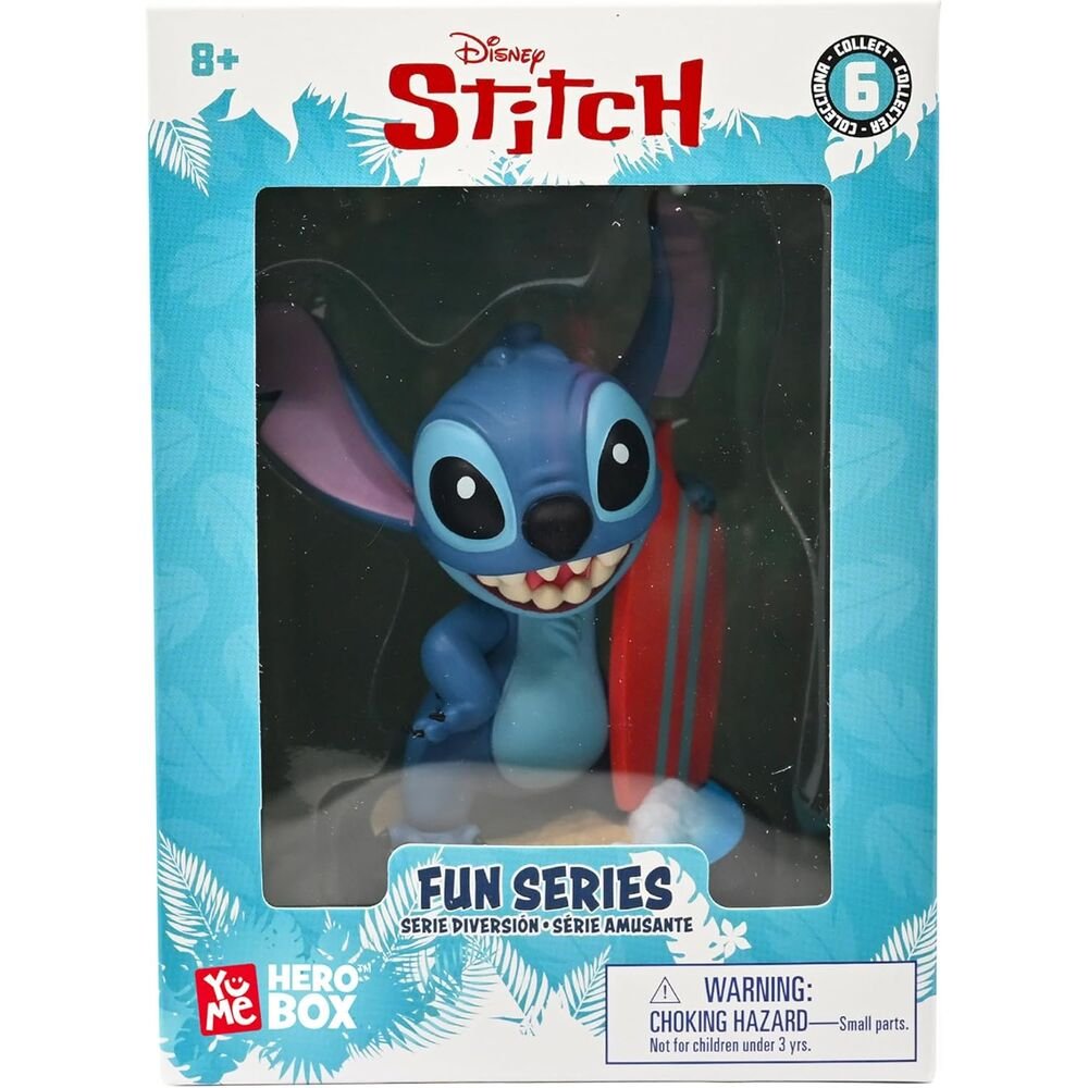Disney Stitch Hero Box Surfer Stitch figure 8cm - YuMe Toys | Sklep ...