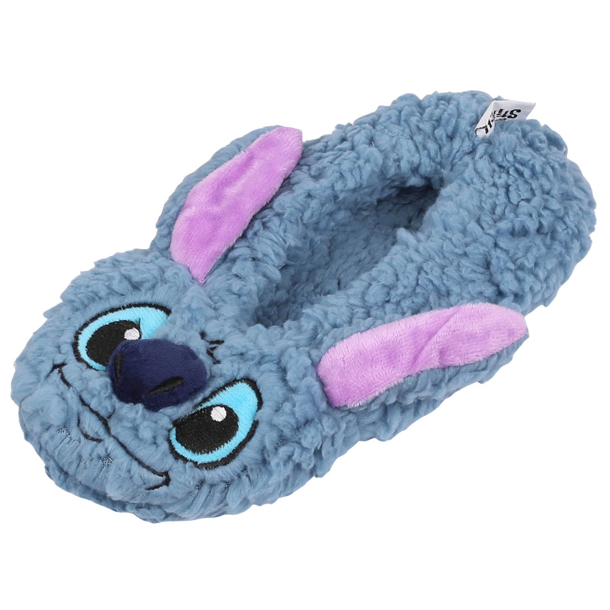 Disney Stitch- Niebieskie, Miękkie Wsuwane Kapcie/Papcie, Papcie Z ...