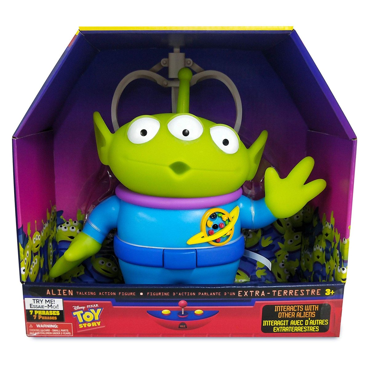 Disney Store Oficjalna interaktywna figurka Alien z Toy Story, 25,5 cm ...