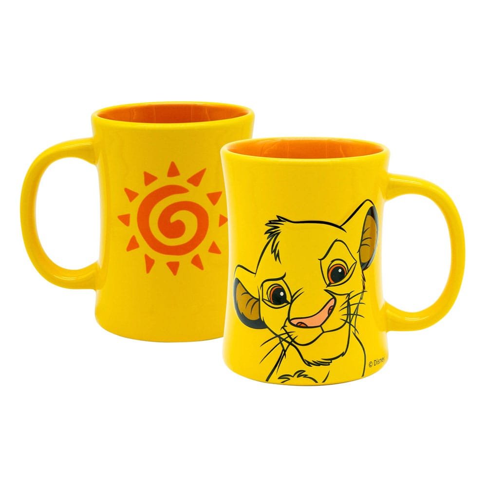 Disney The Lion King 3D Relief Mug Simba 360 Ml - Inna marka | Sklep ...