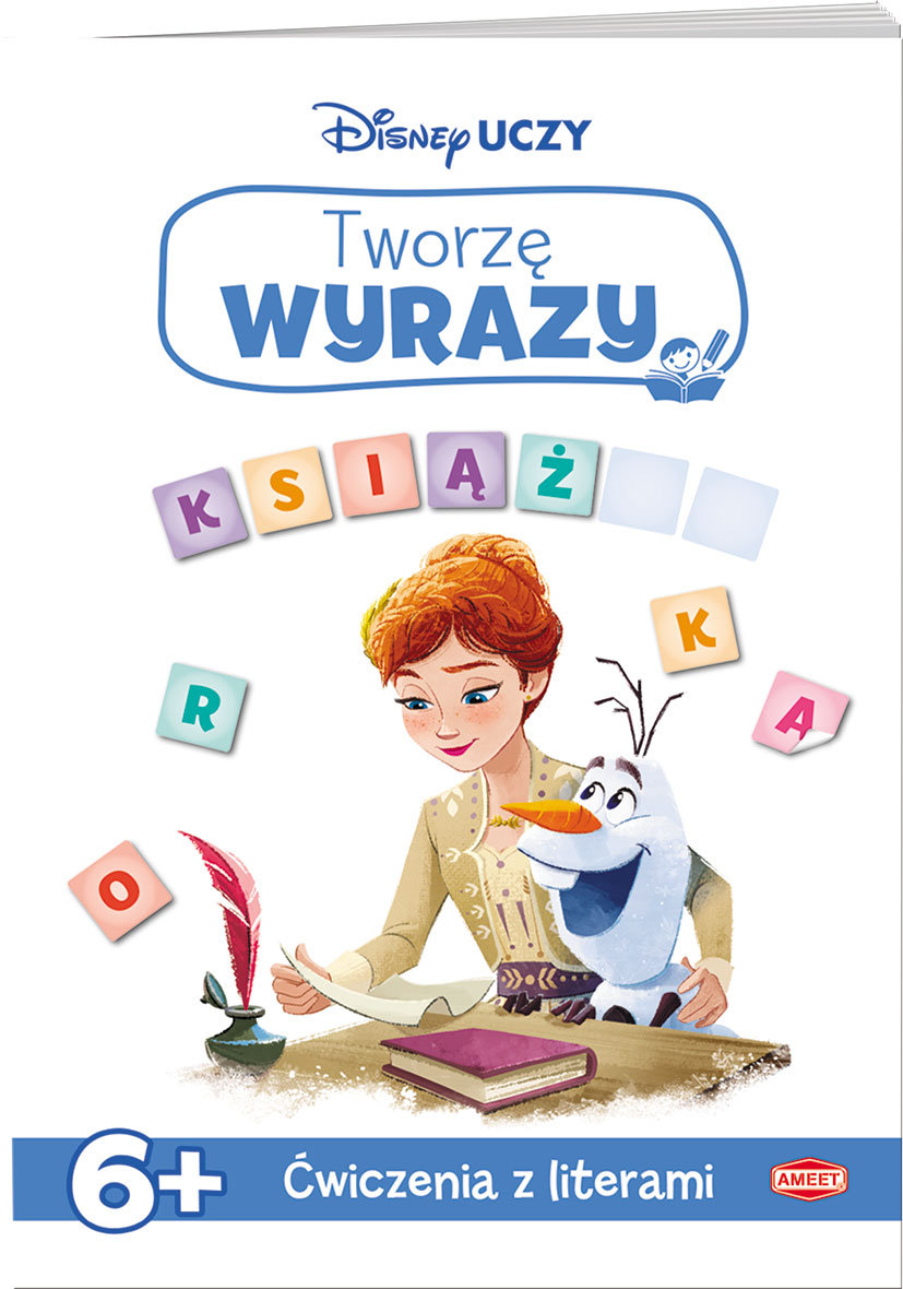 Disney Uczy. Tworzę wyrazy - Opracowanie zbiorowe | Książka w Empik