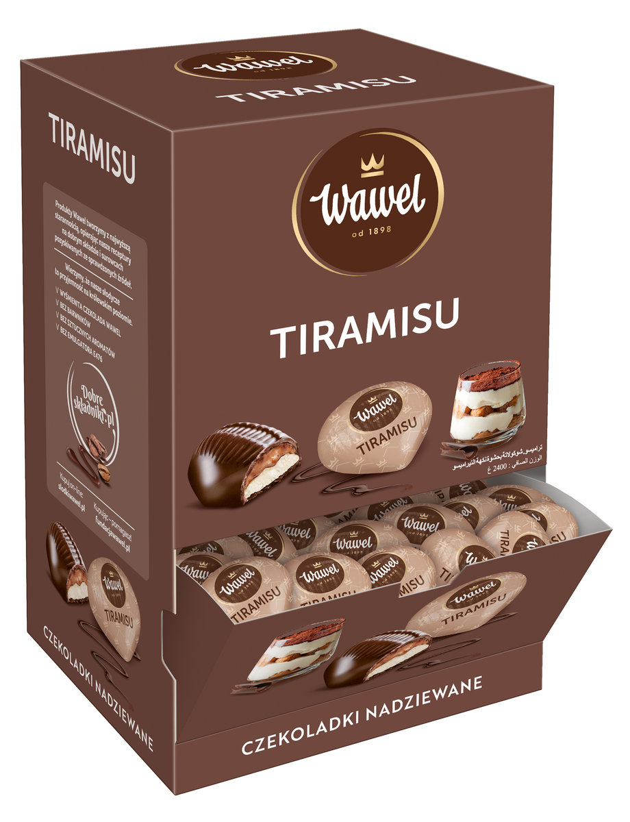 Display Czekoladki Nadziewane Tiramisu 2,4Kg Wawel - Wawel | Sklep ...