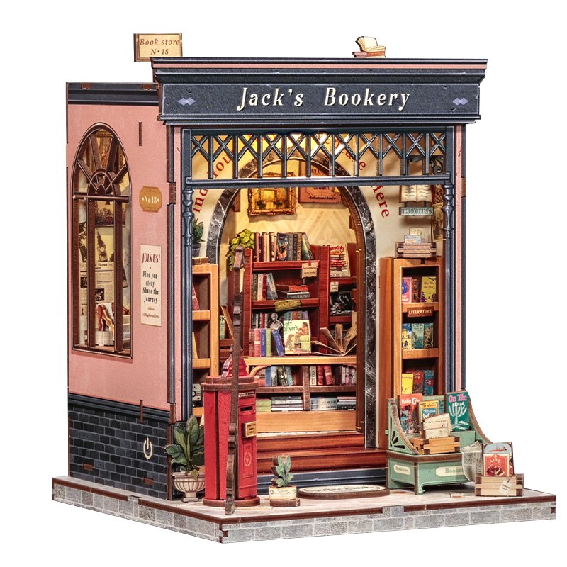DIY Book Nook - Jack's Bookery | DIY | Puzzle 3D - POZOSTALE | Sklep ...