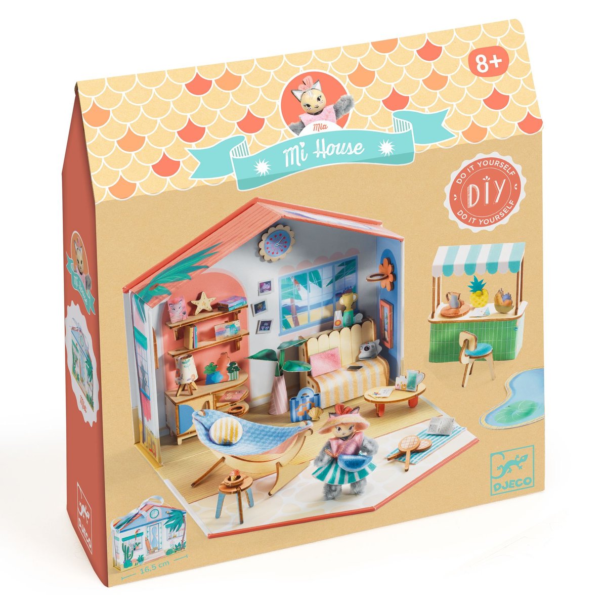 DJECO Zrób to sam MI HOUSE mini domek MIA - Djeco | Sklep EMPIK.COM