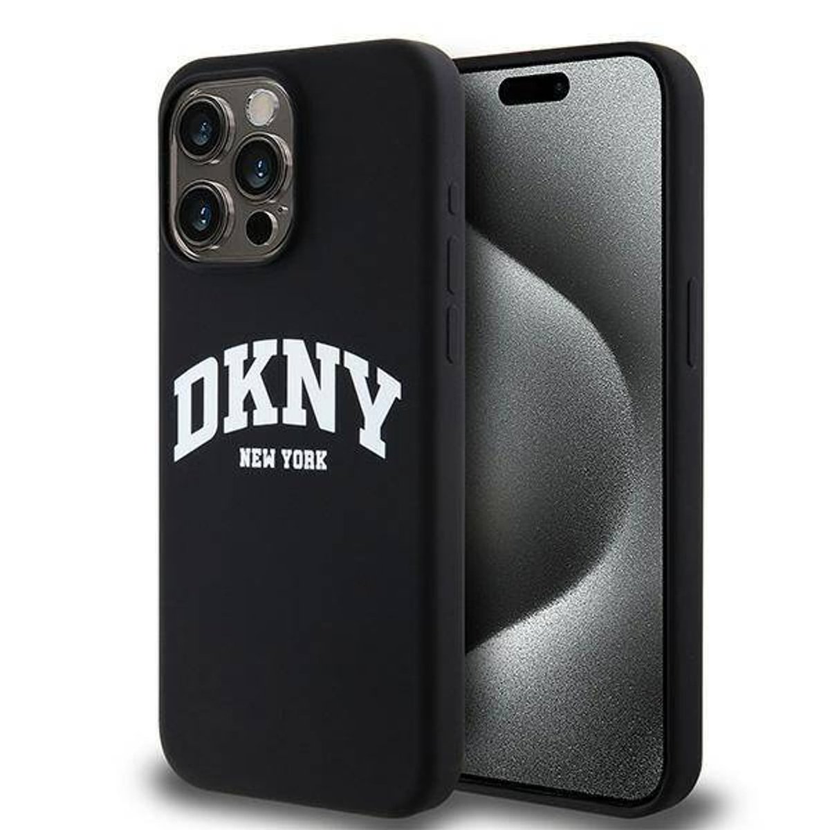 DKNY Silicone White Printed Logo MagSafe - Etui iPhone 13 Pro Max ...