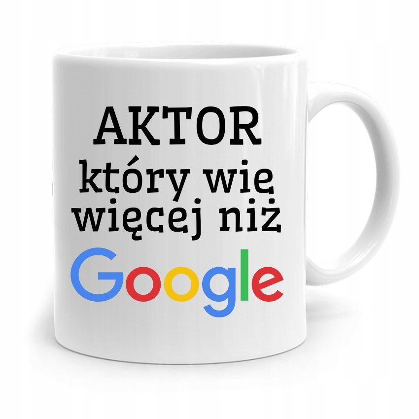 DLA AKTORA AKTORKI KUBEK NA PREZENT NA URODZINY z Nadrukiem ze Zdjęciem - PoliDraw | Sklep EMPIK.COM