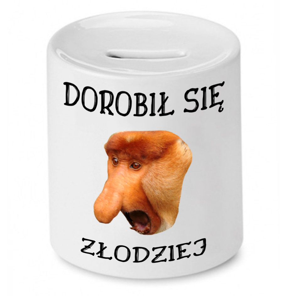 Dla Boksera Skarbonka na Urodziny Prezent z Nadrukiem ze Zdjęciem ...