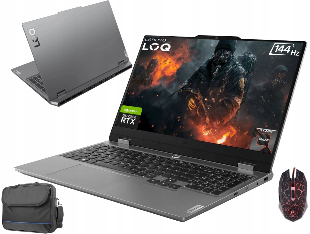 Dla Gracza Lenovo Loq 15 Ryzen 7435Hs Rtx4060 1Tb 16Gb 144Hz Win11Pro ...