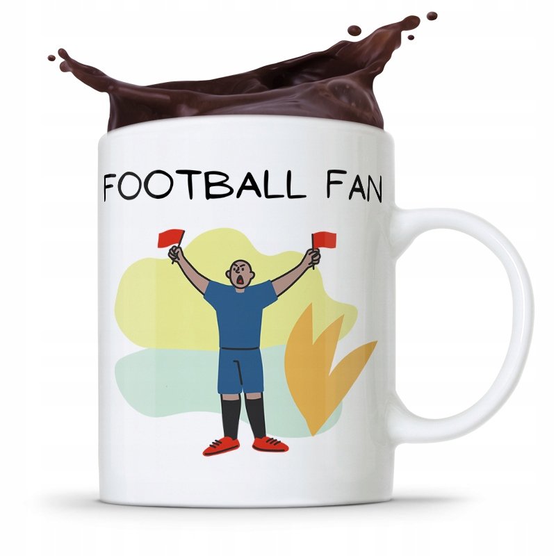 DLA KIBCIA KIBOLA FANA KUBEK FOOTBALL FAN PREZENT z Nadrukiem ze ...