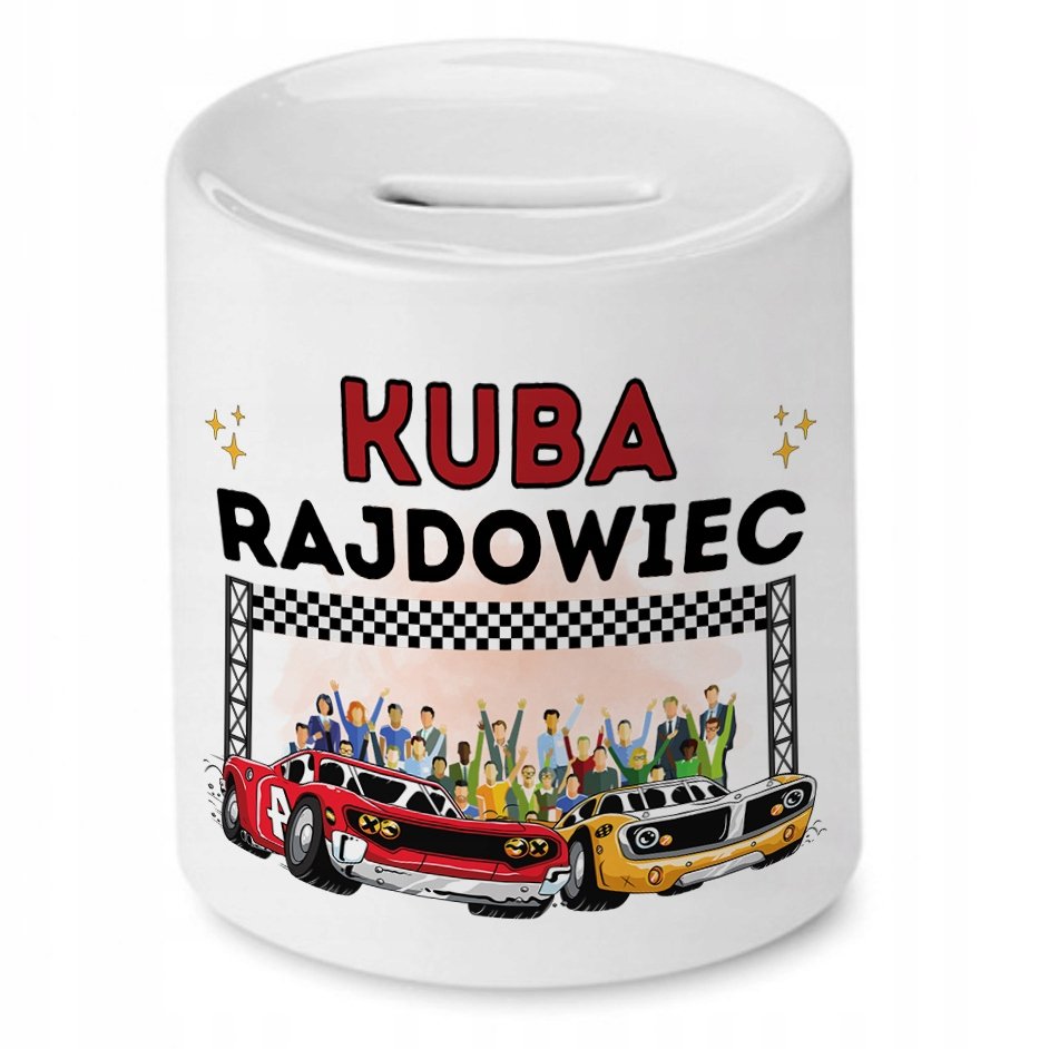 Dla Kuby Skarbonka na Urodziny na Prezent z Nadrukiem ze Zdjęciem numer 274586240 - PoliDraw ...