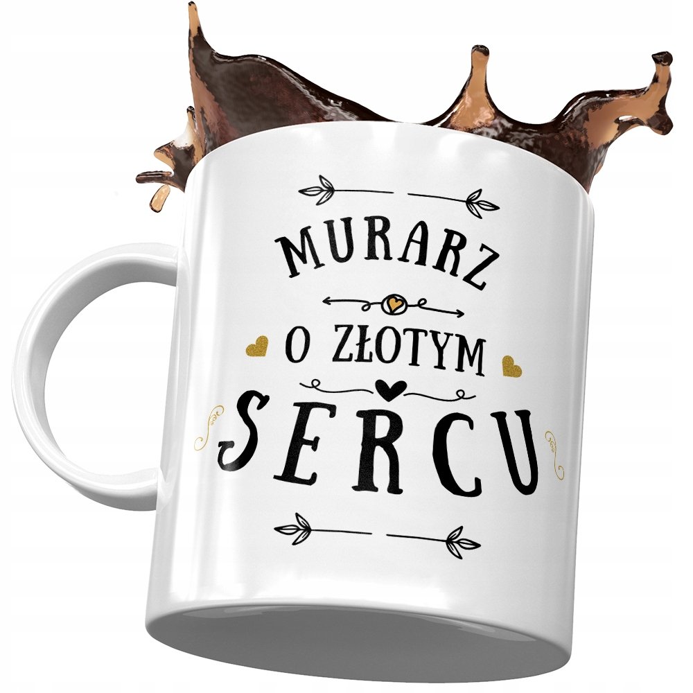 Dla Murarza Kubek na Urodziny Imieniny na Prezent z Nadrukiem ze ...