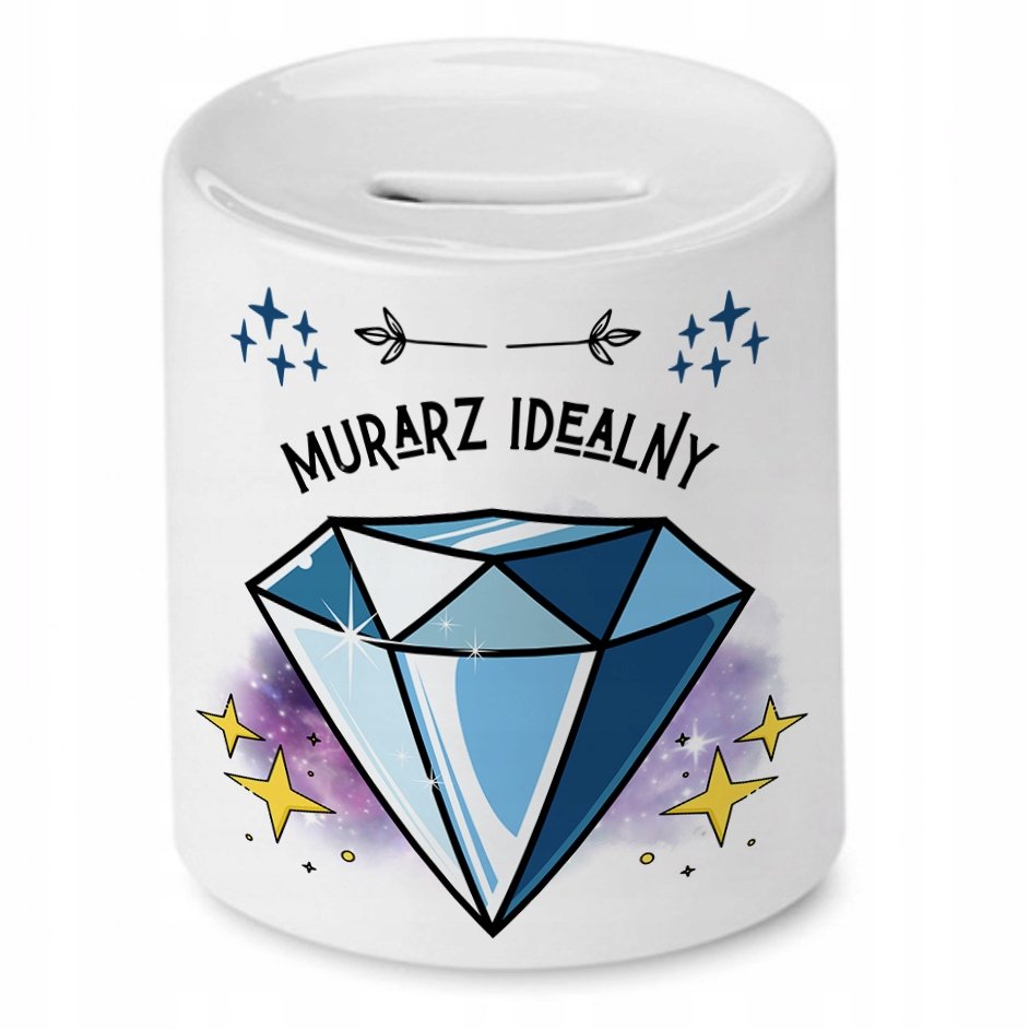 Dla Murarza Skarbonka na Urodziny na Prezent z Nadrukiem ze Zdjęciem ...