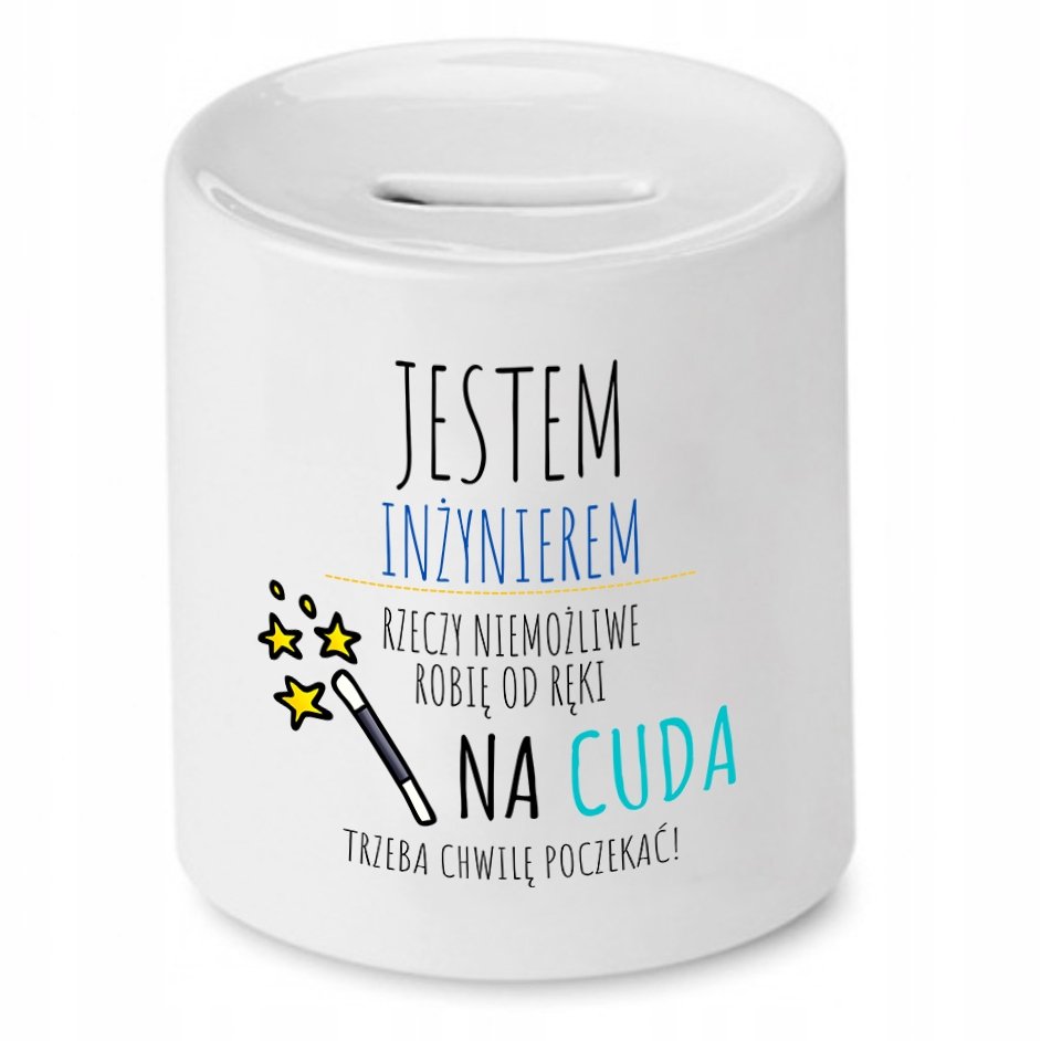 Dla Murarza Skarbonka na Urodziny na Prezent z Nadrukiem ze Zdjęciem ...
