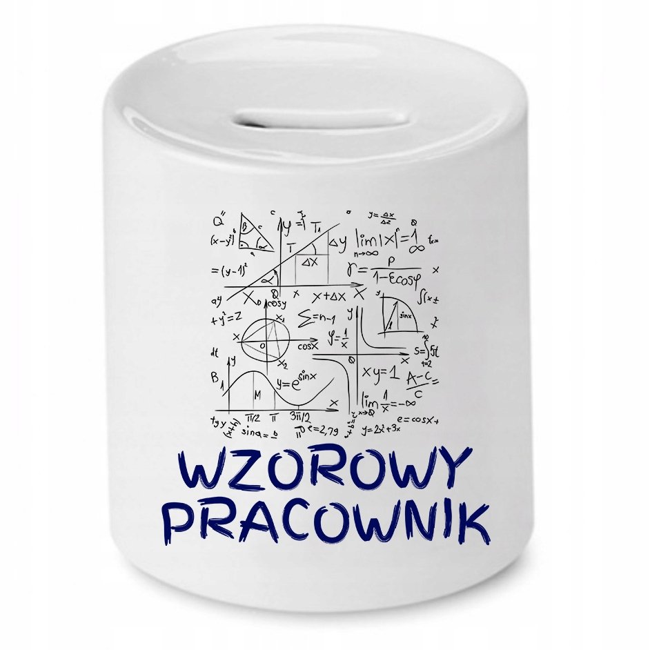 DLA PRACOWNIKA SKARBONKA WZOROWY PRACOWNIK z Nadrukiem ze Zdjęciem ...