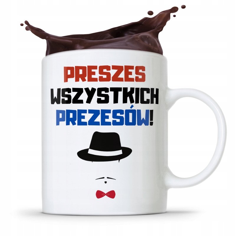 DLA PREZESA VICEPREZESA KUBEK PREZES PREZESÓW z Nadrukiem ze Zdjęciem ...