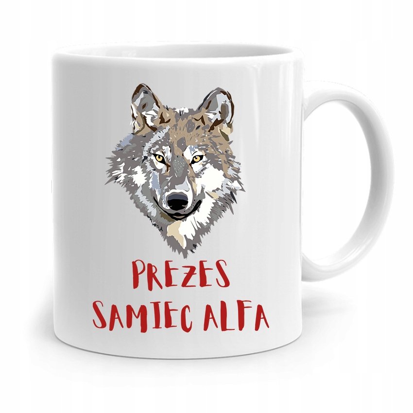 DLA PREZESA VICEPREZESA KUBEK PREZES SAMIEC ALFA z Nadrukiem ze ...