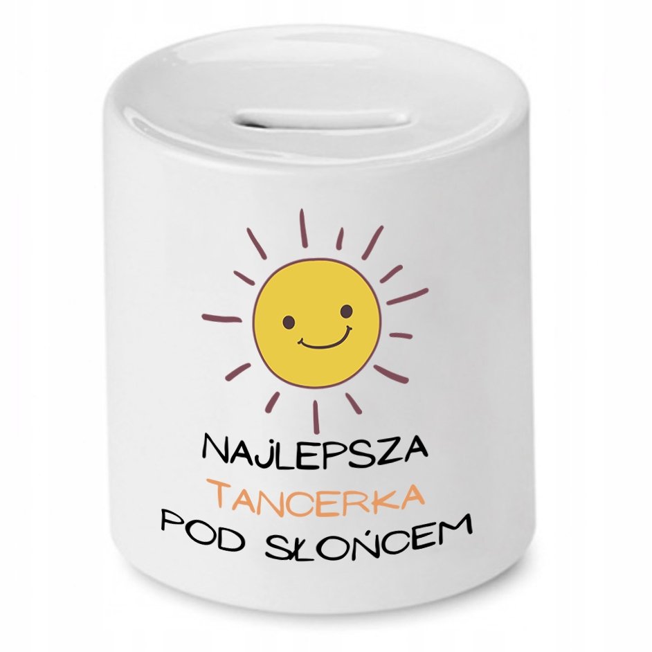 DLA TANCERKI SKARBONKA NA PREZENT NA URODZINY z Nadrukiem ze Zdjęciem - PoliDraw | Sklep EMPIK.COM