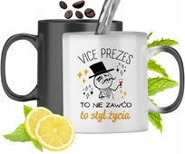 Dla Vice Prezesa Kubek Magiczny na Prezent z Nadrukiem ze Zdjęciem ...