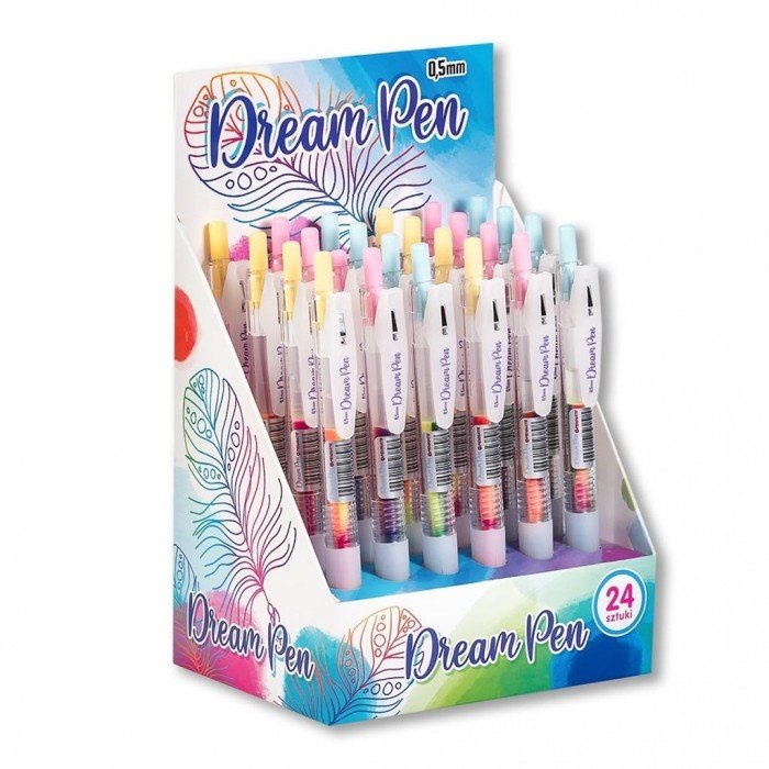 Długopis Dream neonowy (24szt) PENMATE - PENMATE | Sklep EMPIK.COM