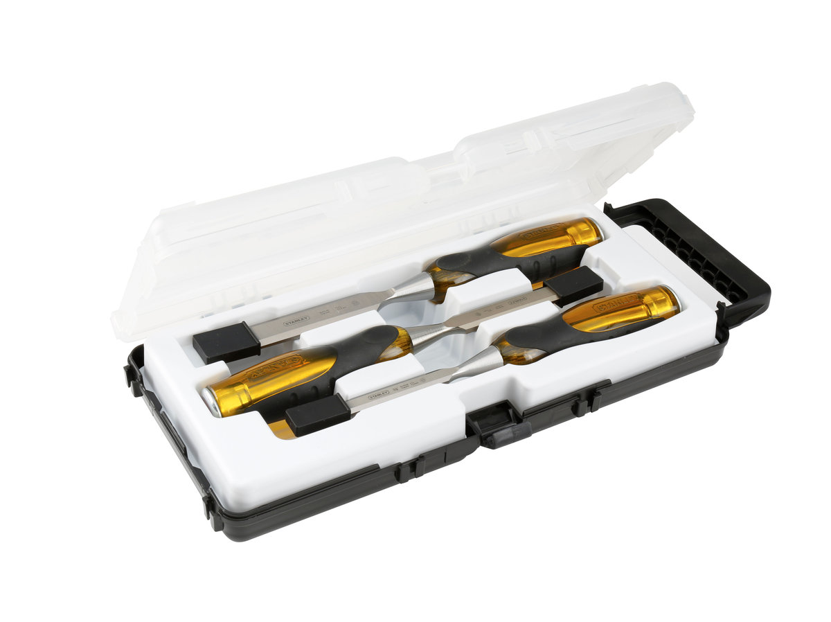 Dłuto Dynagrip Pro zestaw 3 sztuki (10,15,20mm) - Stanley | Sklep EMPIK.COM