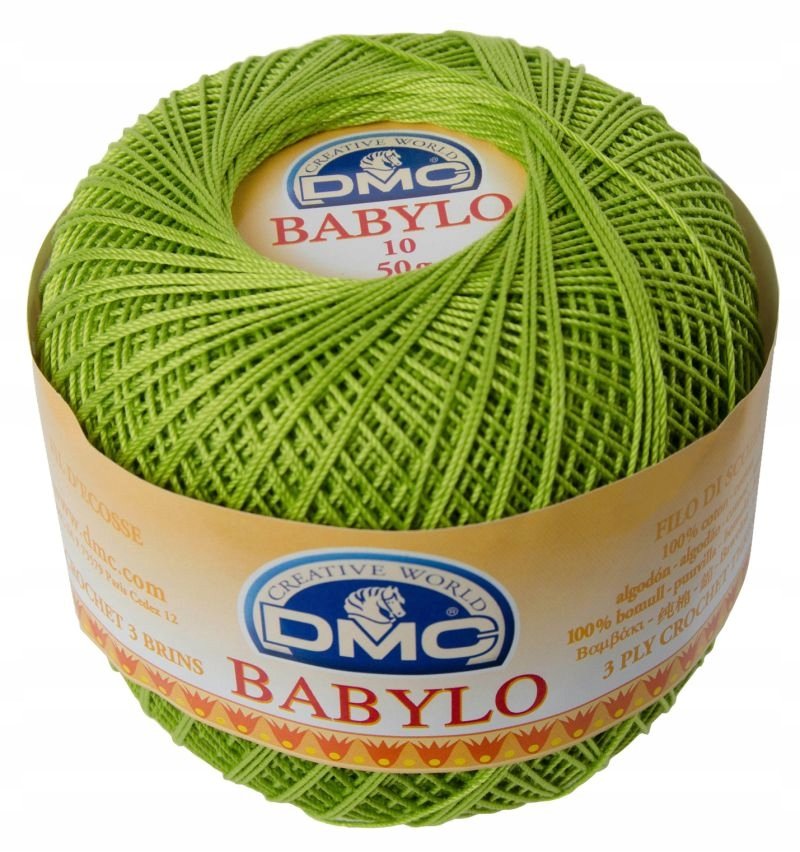 DMC babylo 10 kol. 907 jasny zielony 50 gr. / 267 - DMC | Sklep EMPIK.COM