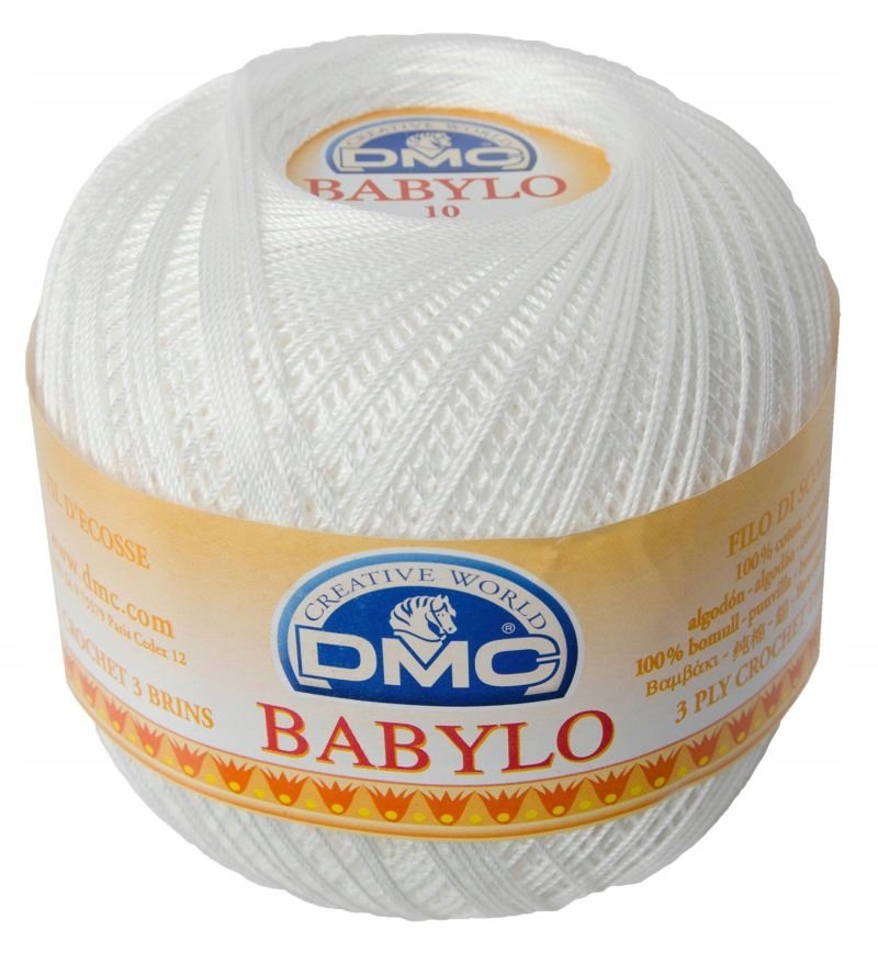 DMC babylo 10 kol. BLANC biały 100gr / 533mb - DMC | Sklep EMPIK.COM