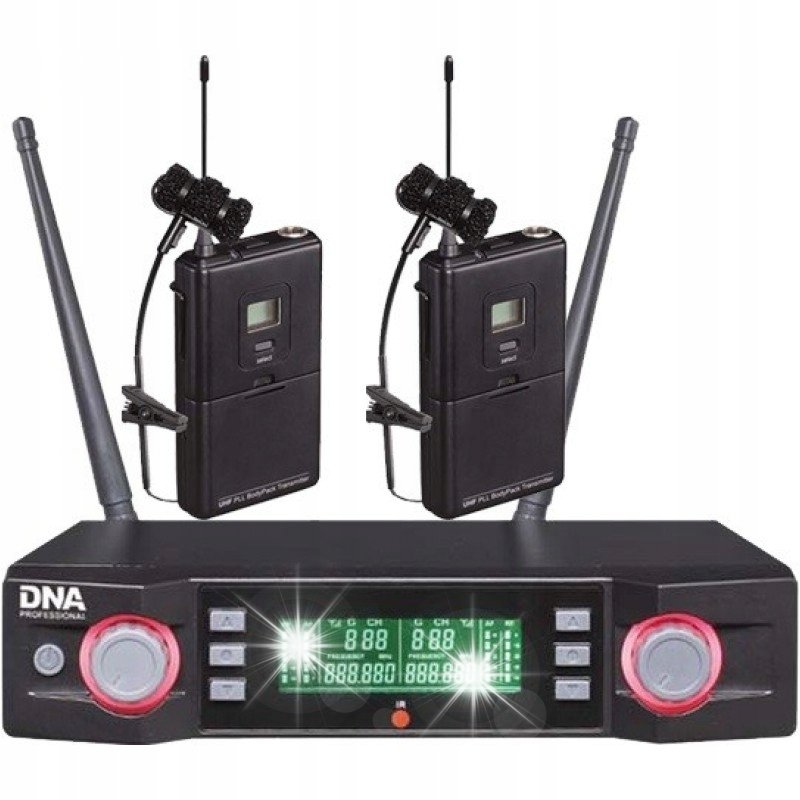 DNA VM - DUAL INSTRUMENTAL SAX SET 2x mikrofon bezprzewodowy zestaw ...