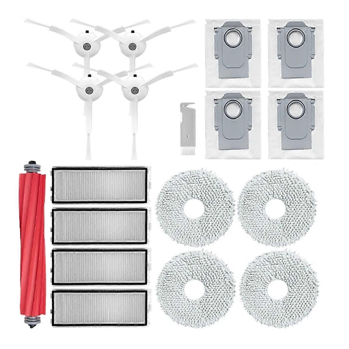 Do odkurzacza Roborock Qrevo Pro / Qrevo MaxV / Qrevo S P10 Pro, szczotka, filtr, mop, kurz ...