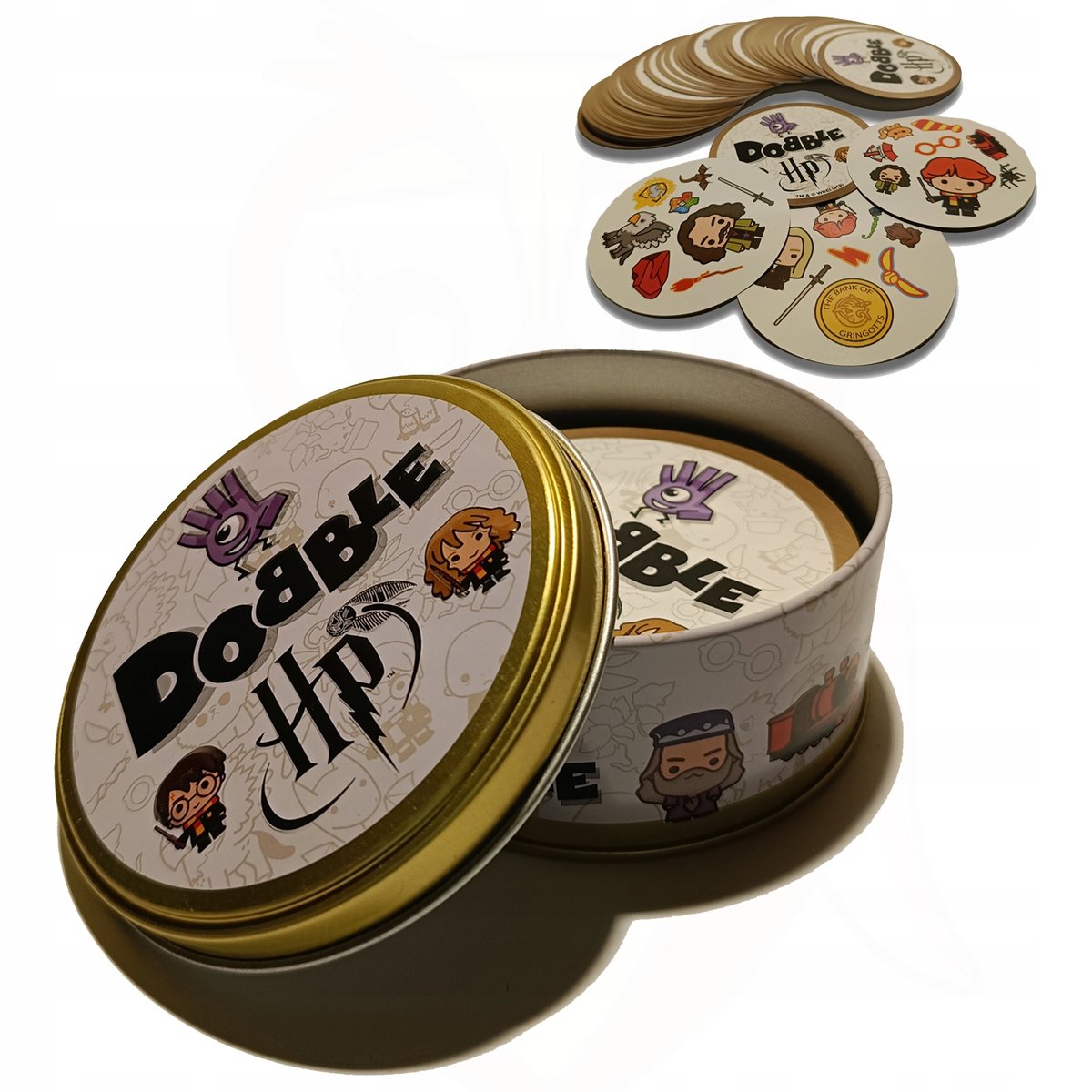 DOBBLE HARRY POTTER GRA PLANSZOWA karty doble karciana EKOLOGICZNA ...