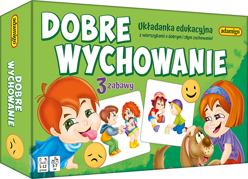Dobre wychowanie mini, gra planszowa, Admigo, Adamigo - Adamigo | Sklep ...