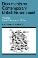 Documents on Contemporary British Government - Minogue Martin | Książka ...