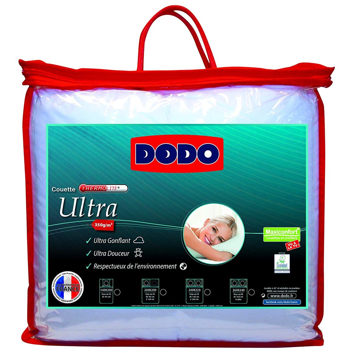 Dodo Max Comfort Ultra ciepła kołdra włókno syntetyczne 200 x 140 cm ...