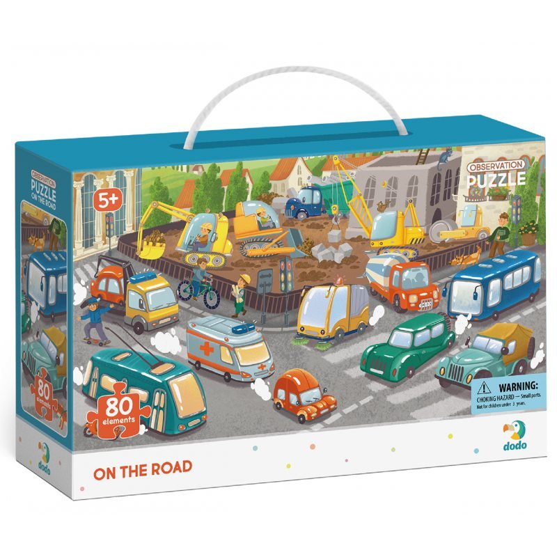 Dodo, puzzle, Observation, On the road, 80 el. - Dodo | Sklep EMPIK.COM