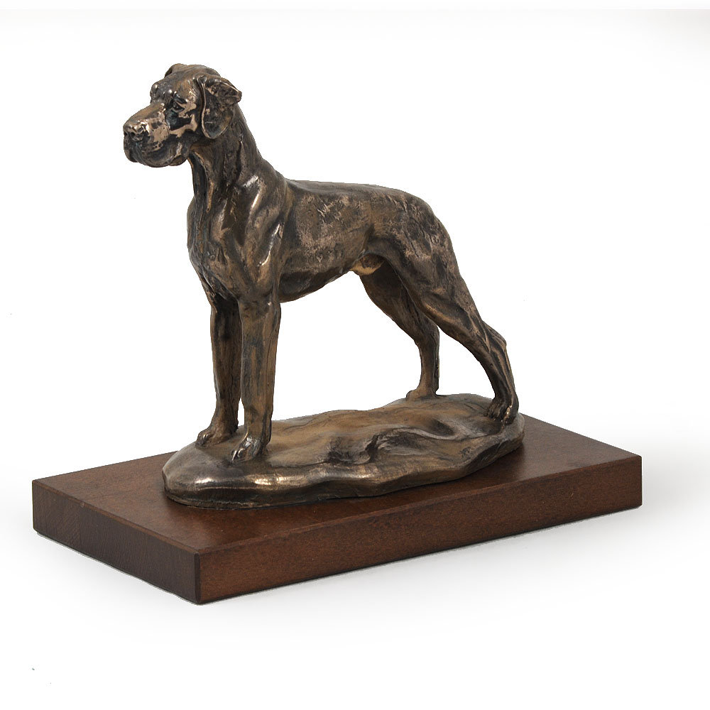 Dog niemiecki II - statuetka psa, figurka do biura, trofeum na wystawę ...