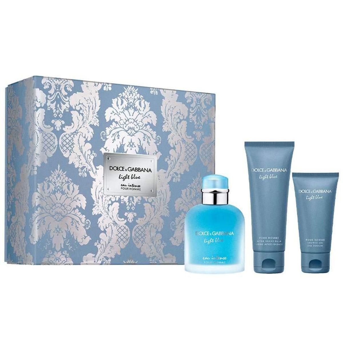 Dolce And Gabbana Light Blue Eau Intense Pour Homme Zestaw Kosmetyków