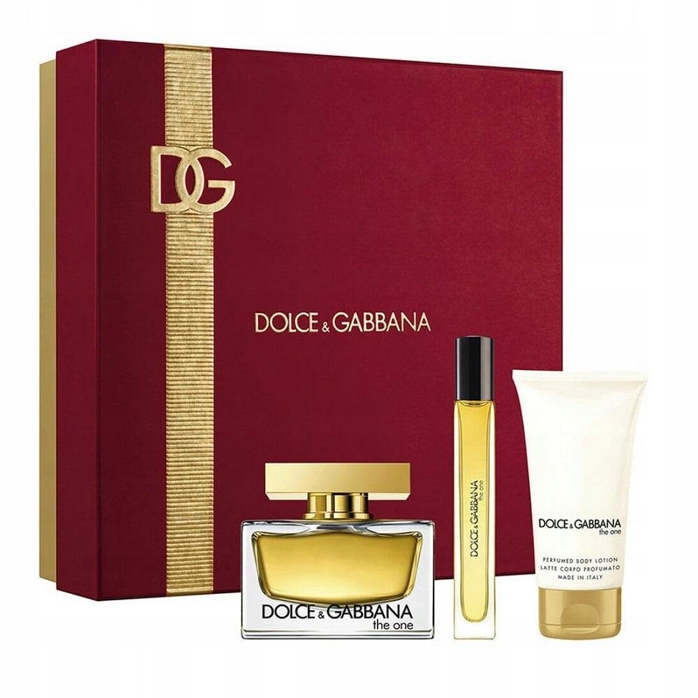 Dolce & Gabbana The One Woman zestaw EDP spray 75ml + 10ml i balsam ...