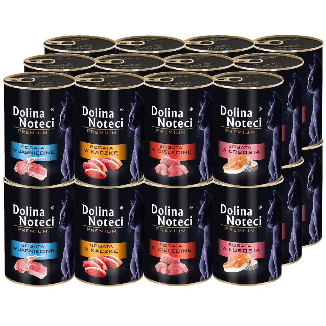 Dolina Noteci PREMIUM 24x400 g Mix Smaków Mokra karma dla kota - Dolina Noteci | Sklep EMPIK.COM