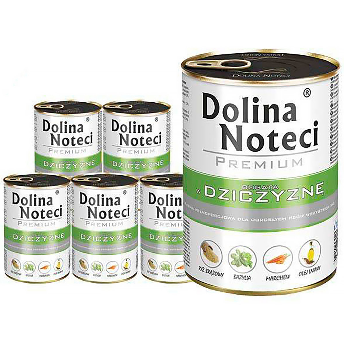 Dolina Noteci Premium 400G Mokra Karma Dla Psa Dziczyzna 6X400 - Dolina Noteci | Sklep EMPIK.COM