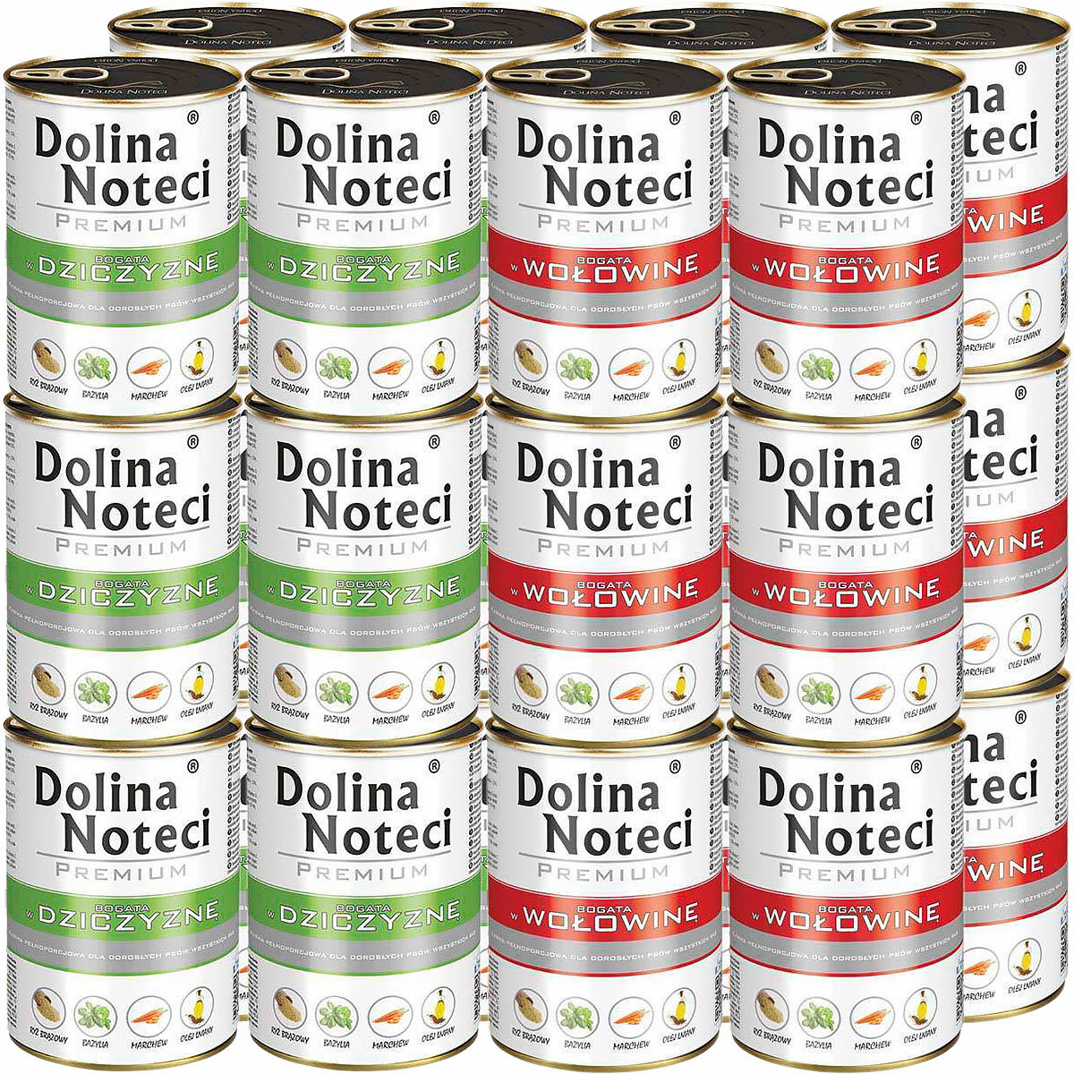 DOLINA NOTECI PREMIUM 400G MOKRA KARMA PSA wołowina dziczyzna 24 x 400 - Dolina Noteci | Sklep ...